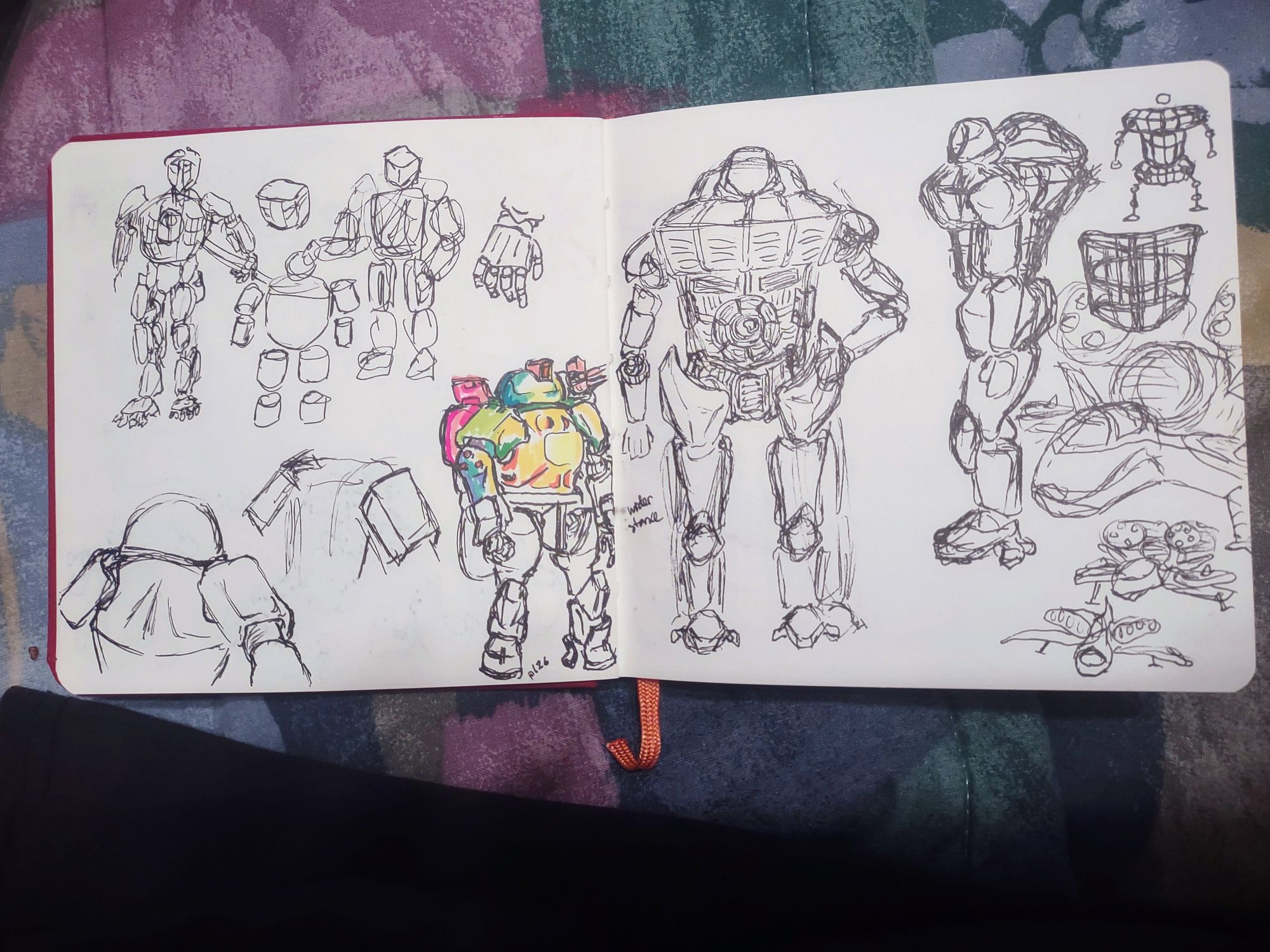 Summer/fall sketchbook